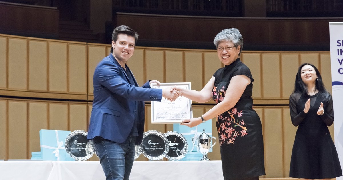 The Competition and Conductor - #sgviolin presented by medici.tv